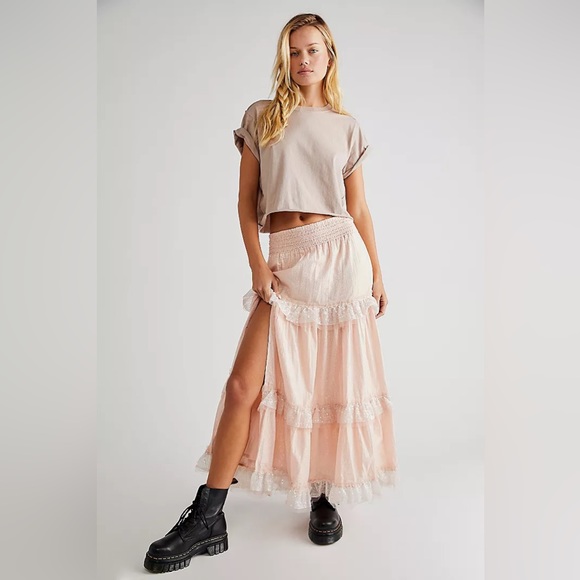 LoveShackFancy | Skirts | Nwt 475 Love Shack Fancy Mirella Skirt In ...